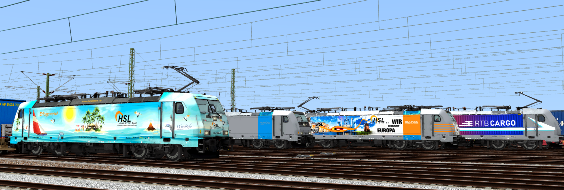 K-Trains BR 186 Repaintpack V2 - Railomanie